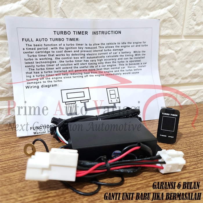 Jual Turbo Timer Oem FORTUNER OLD 2KD Original Toyota PNP 2004 2015 ...