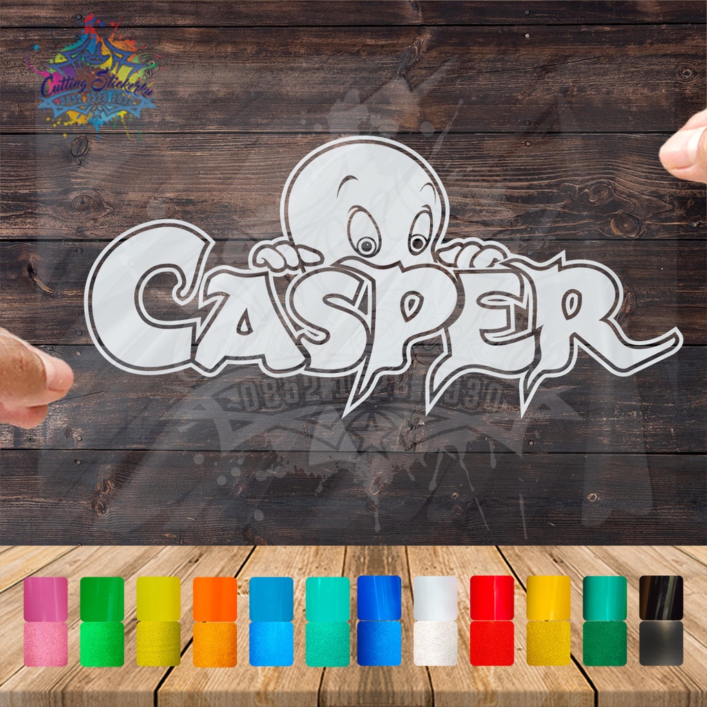 Jual Cutting Stiker Casper Variasi Motor Mobil Sticker Timbul Keren ...