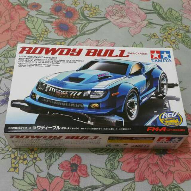 Jual Tamiya mini 4WD Rowdy Bull # 18707 | Shopee Indonesia