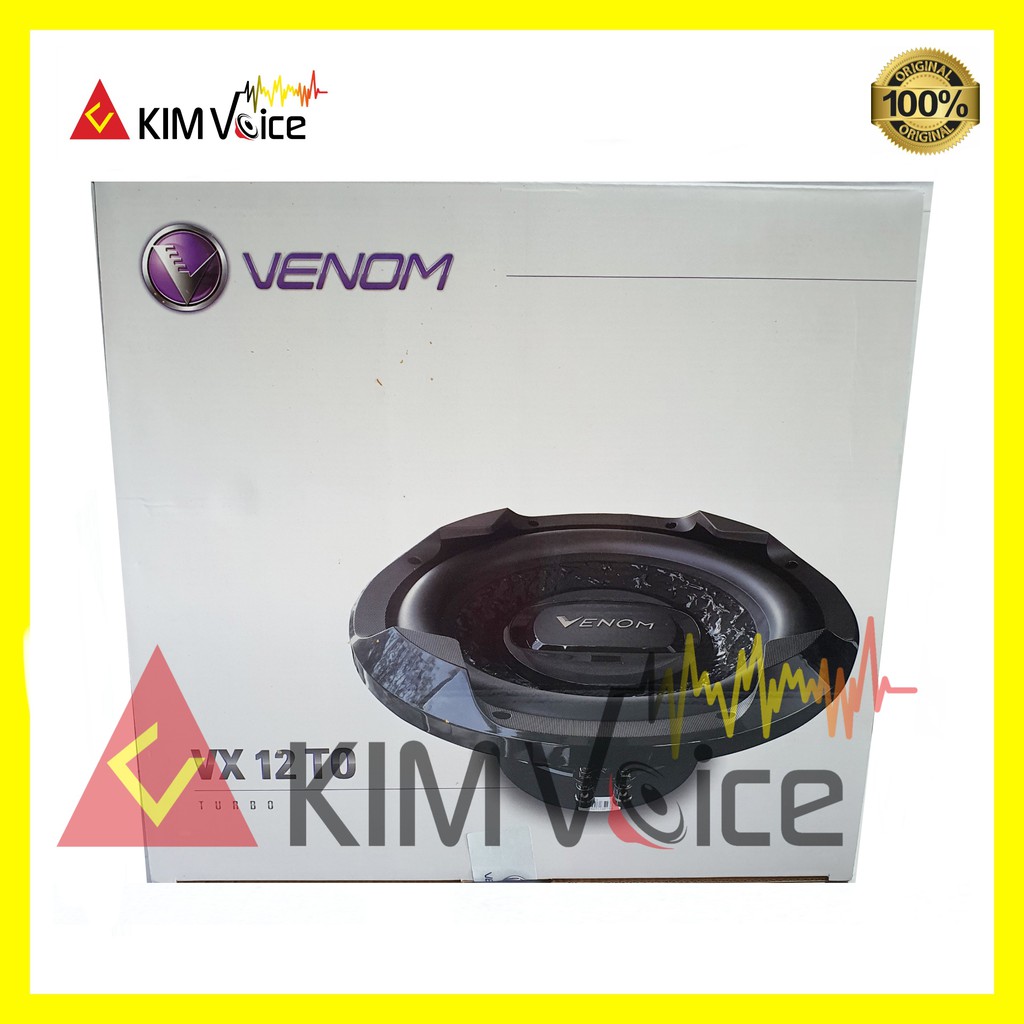 Jual Subwoofer Venom Turbo VX 12 TO 12 Inch | Shopee Indonesia