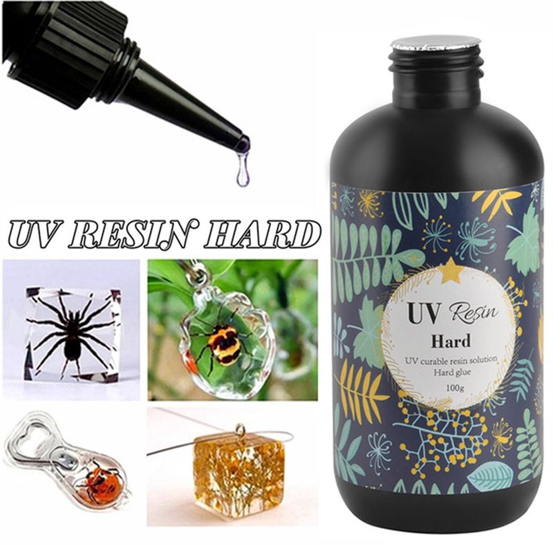 Jual Resin UV Bening/DIY Resin Clear/UV Resin Hard/Resin Ultraviolet Untuk Craft DIY - 25/50 ...