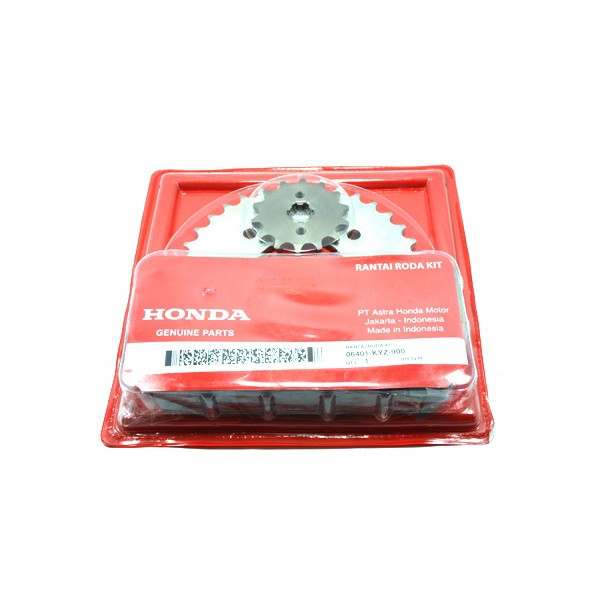 Jual Rantai Roda Kit (Drive Chain Kit) Supra X 125 Helm In 06401KYZ900 | Shopee Indonesia