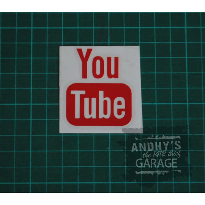 Jual Sticker / Stiker Youtube | Shopee Indonesia