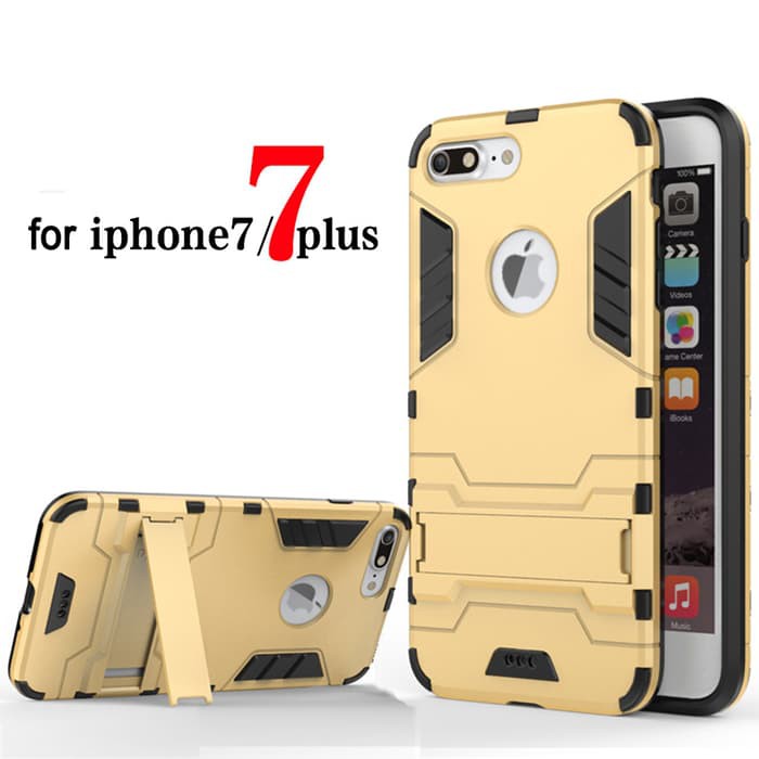 Jual iPhone 7 PLUS 5.5" | Case hybrid Transformer Robot IronMan Iron ...
