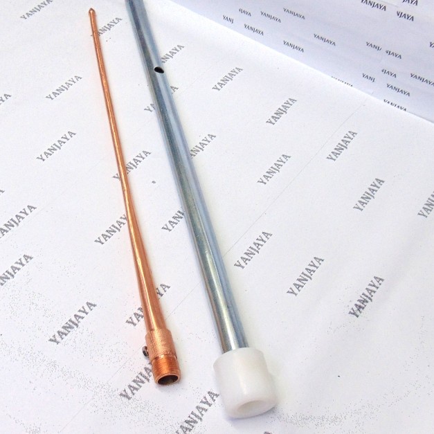 Jual TOMBAK SPLITZEN 60CM + TIANG/PENANGKAL PETIR TOMBAK 60CM + TIANG ...