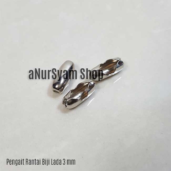 Jual Pengait Rantai Biji Lada 3 mm / Kaitan Rantai Biji Lada | Shopee ...