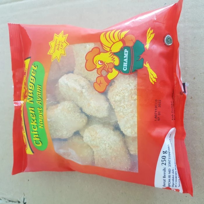 Jual champ chicken nugget 250 gr | Shopee Indonesia