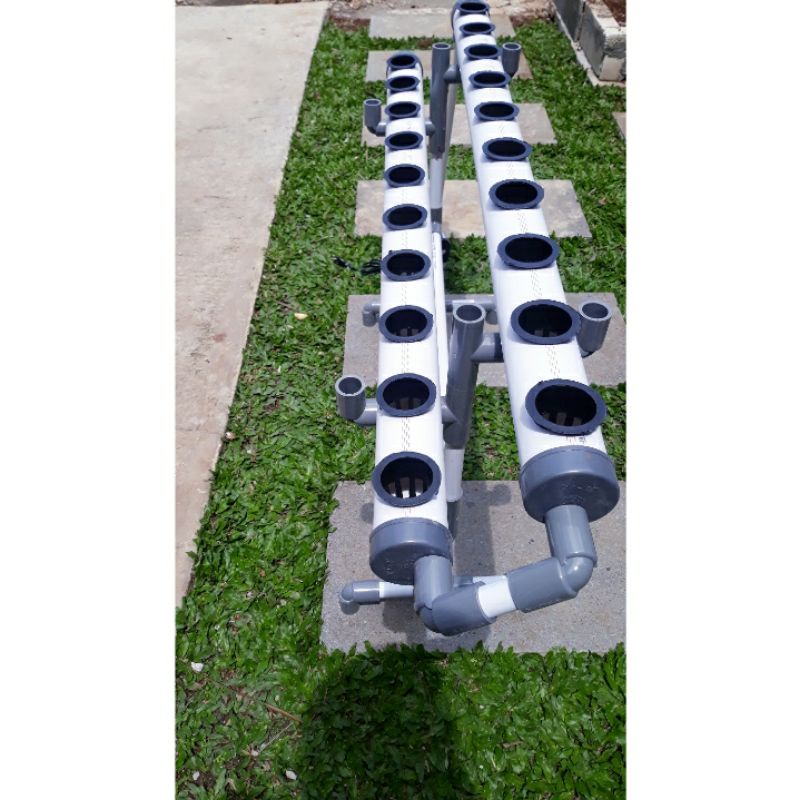 Jual Instalasi Hidroponik Mini Set 2 Inchi NFT DFT + Rangka + Pompa ...