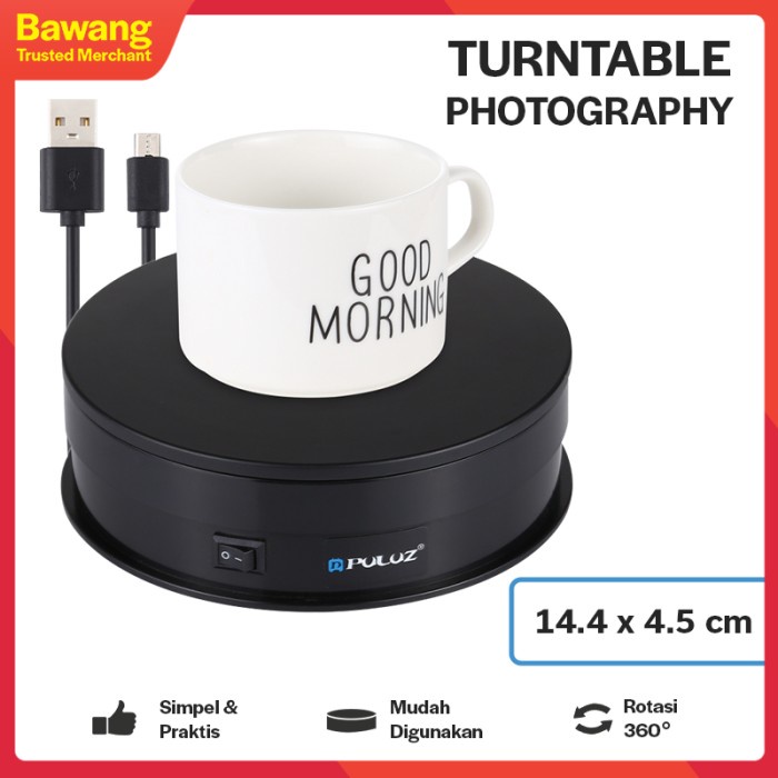 Jual LAINNYA- DISPLAY PUTAR TURNTABLE TURN TABLE ROTARY ROTASI 360 15CM ...