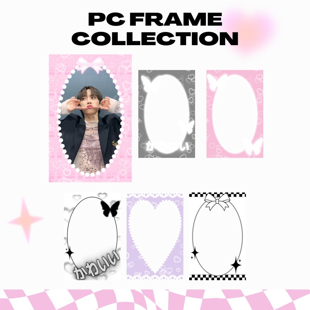 Jual photocard frame - deco pc polaroid kpop anime | Shopee Indonesia