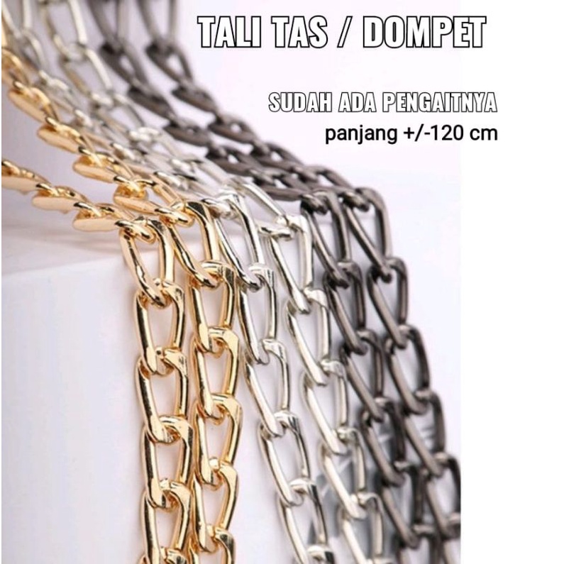 Jual Rantai Tas - Rantai Dompet / Tali tas tepaz import | Shopee Indonesia