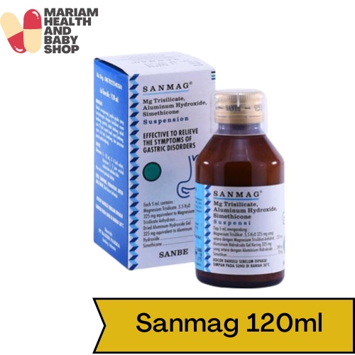 Jual Sanmag Sirup 120 Ml - Obat Lambung dan Mual | Shopee Indonesia