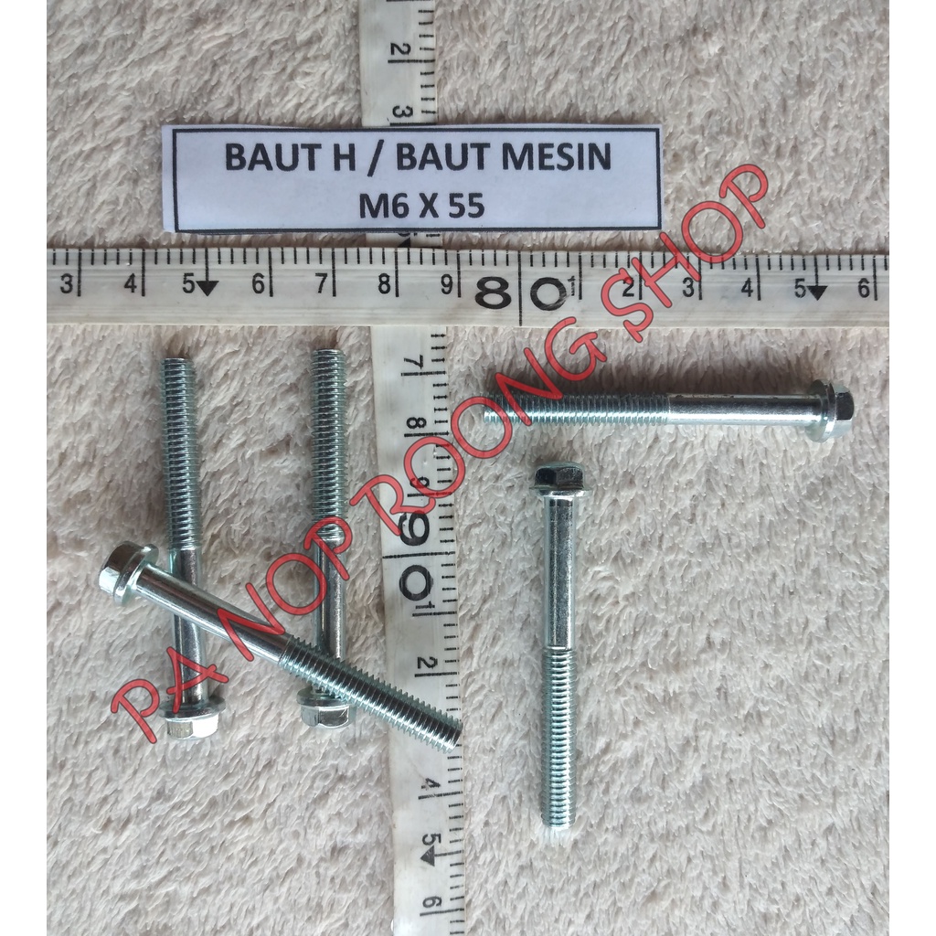 Jual BAUT MESIN MOTOR M6X55 | Shopee Indonesia