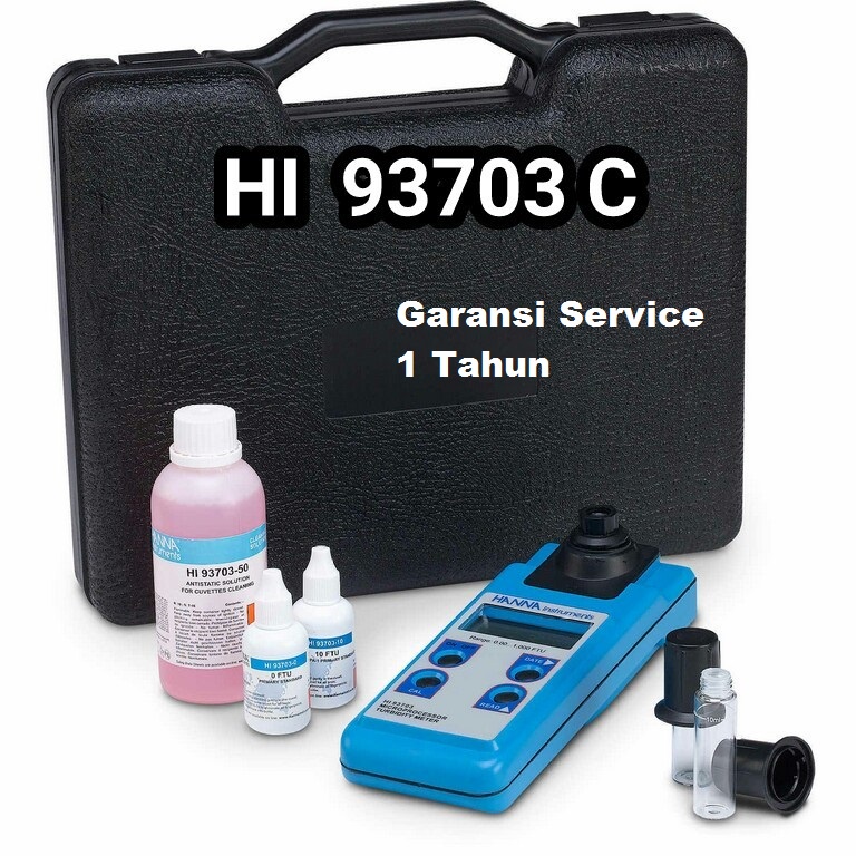 Jual Hanna instruments HI-93703C Portable Turbidity Meter kit | Shopee Indonesia