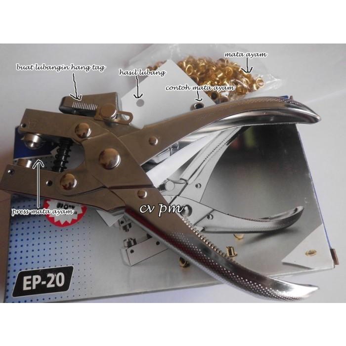 Jual Omya | Alat Pasang Mata Ayam Bentuk Tang Sekaligus Pelubang Hang ...