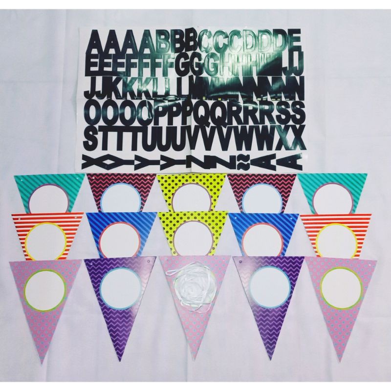 Jual Banner DIY | Banner Happy Birthday DIY | DIY Banner | Do It ...