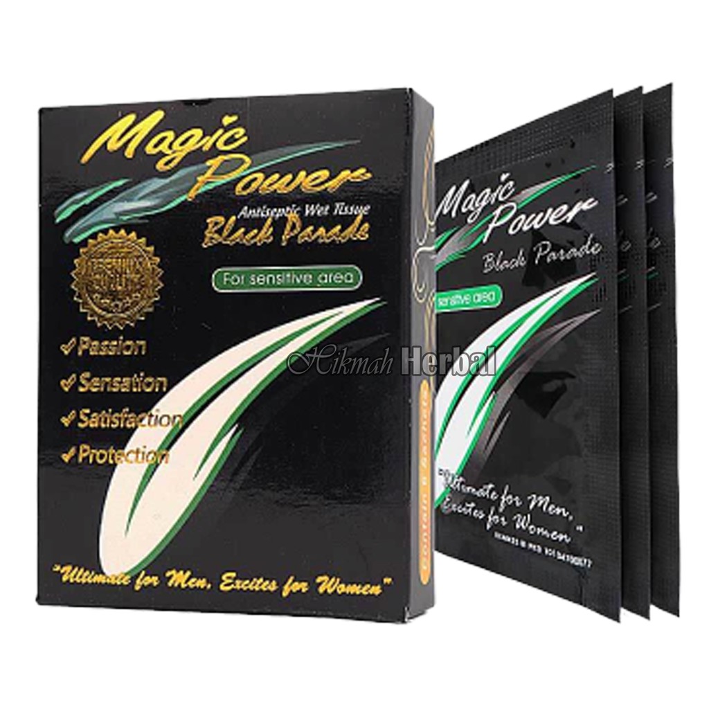 Jual Tisu Tissue Magic Power Black Parade 1 kotak Isi 6 Pcs | Shopee ...