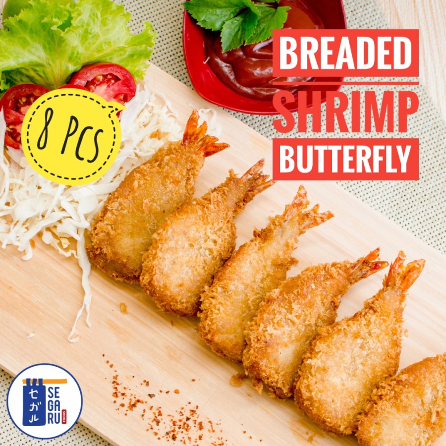 Jual Breaded Shrimp Butterfly Katsu Udang Goreng Tepung Bento Halal ...