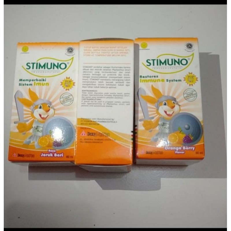 Jual Stimuno Syrup Orange Berry 60 ml | Shopee Indonesia