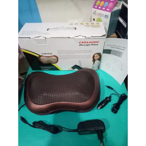 Jual Alat Pijat Shiatsu Leher / Massage Pillow Car & Home Chm 8018 | Shopee Indonesia