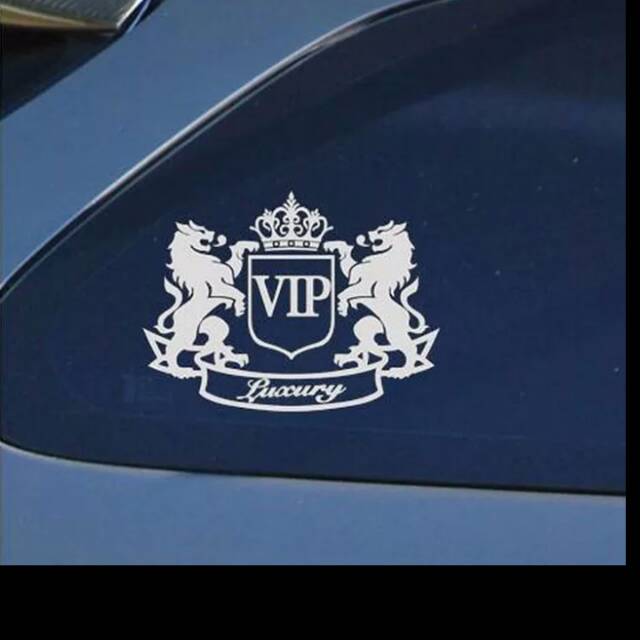 Jual Stiker reflektif VIP LUXURY mobil | Shopee Indonesia