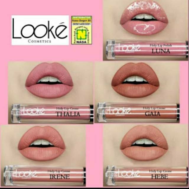Jual Lip cream LOOKE NASA | Shopee Indonesia
