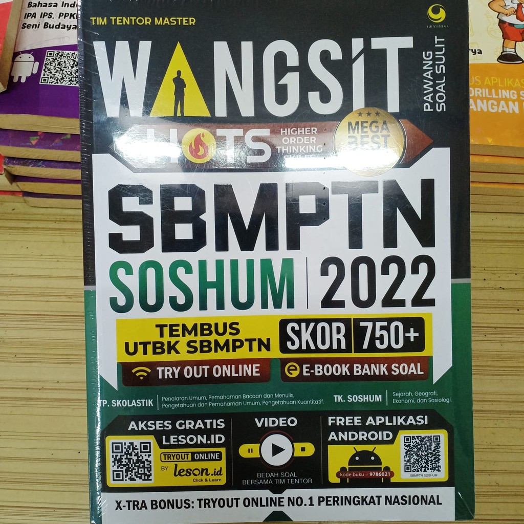 Jual BUKU ORIGINAL WANGSIT PAWANG SOAL SULIT HOTS SBMPTN SOSHUM 2022 TEMBUS UTBK SBMPTN SKOR 750 ...