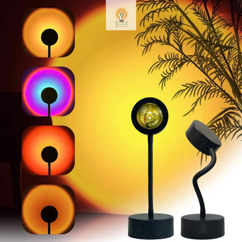 Jual Lampu Sunset Efek Matahari / Lampu Tidur Proyetor / LED Sunset/Sun ...