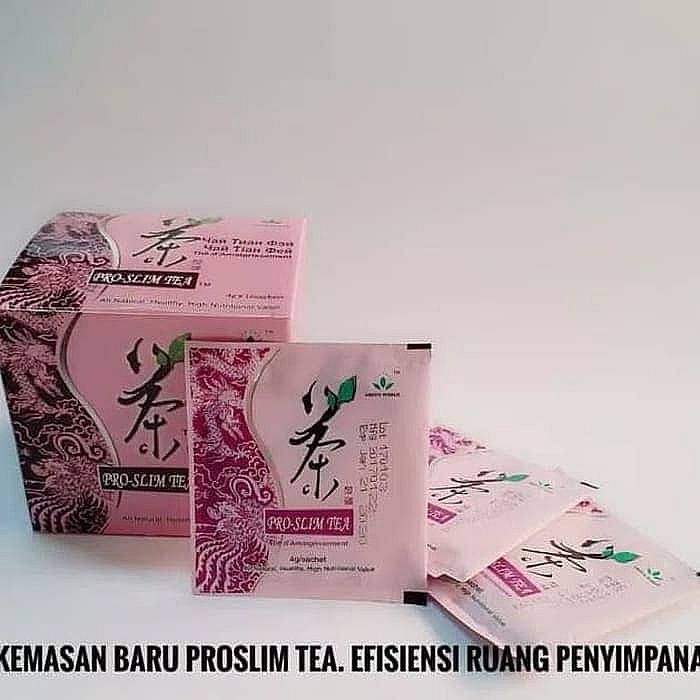 Jual Pro Slim Tea Green World ( Teh Pelangsing ) | Shopee Indonesia