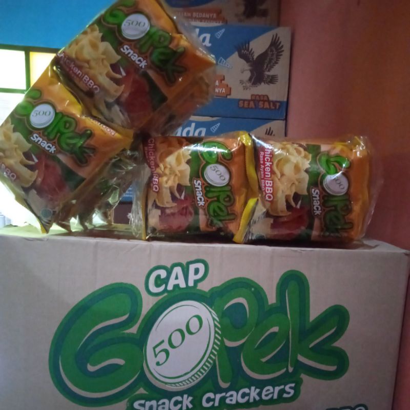 Jual Snack Gopek 2000an isi 10pcs (free buble warp) | Shopee Indonesia