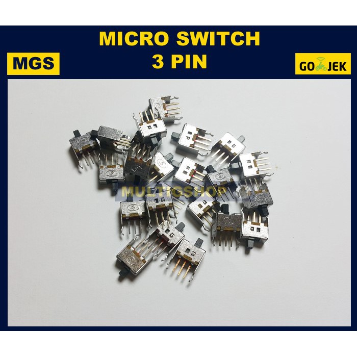 Jual 10Pcs Saklar Mini 3 Pin Switch Mini 3 Pin On Off | Shopee Indonesia