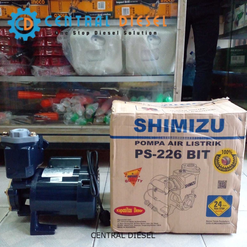 Jual Pompa air Shimizu PS-226 BIT non otomatis | Shopee Indonesia