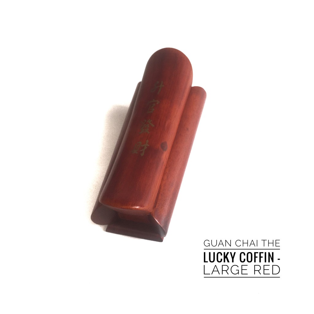 Jual Fengshui Guan Cai Mini Coffins Miniatur Peti Mati - Red Big Size ...