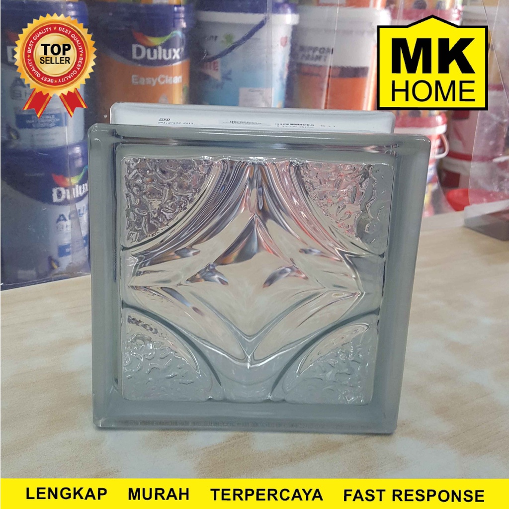 Jual Mulia Glass Block 20x20 9509 Vesta PCS | Shopee Indonesia