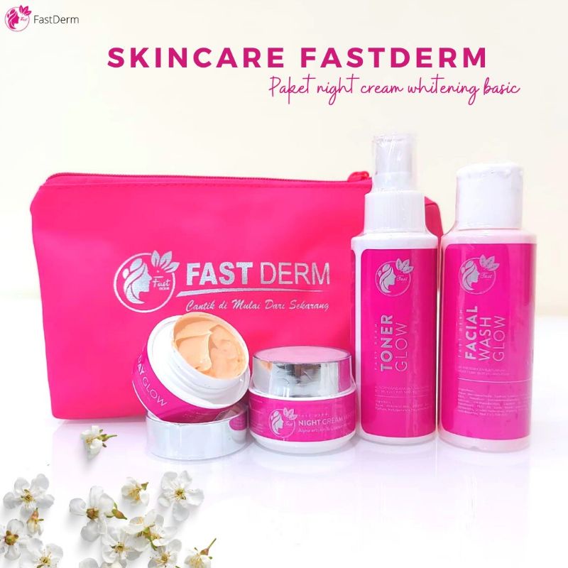 Jual Fast Derm Paket Whitening - Paket Basic Fastderm - Skincare Fast ...