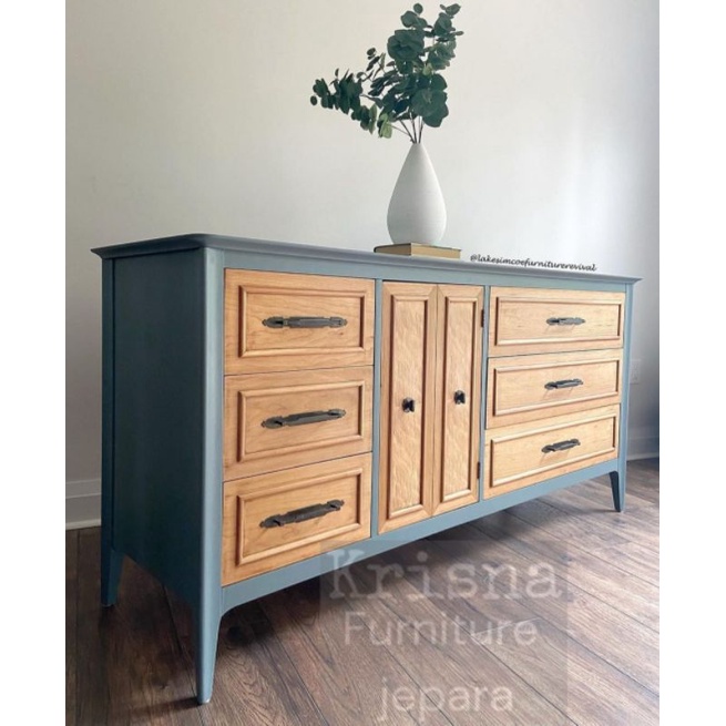 Jual BUFFET KAYU JATI TUA /MEUBEL JEPARA FURNITURE | Shopee Indonesia