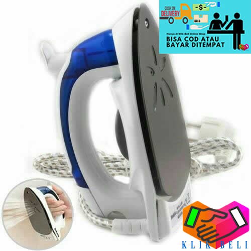 Jual Setrika Uap Lipat CL-258 Setrika Mini Steam Iron Hetian Setrika ...