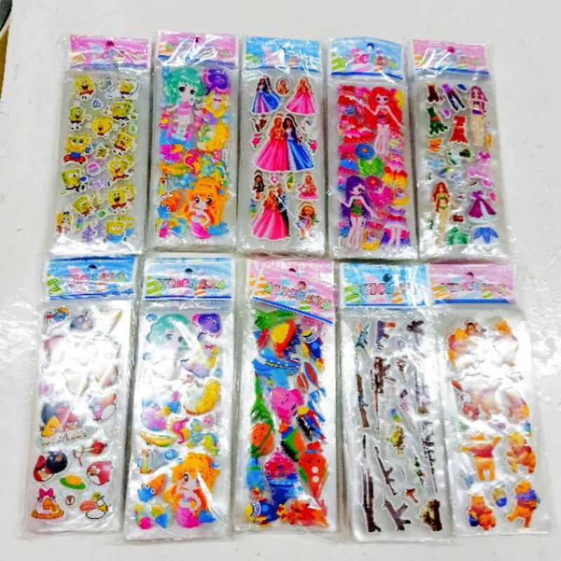 Jual Sticker isi 20 pcs gambar karakter kecil | Shopee Indonesia