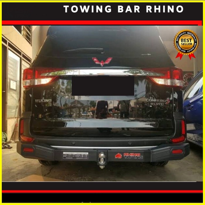 Jual Tanduk Belakang Wulling Confero Towing Bar Rhino Bumper Guard Besi ...