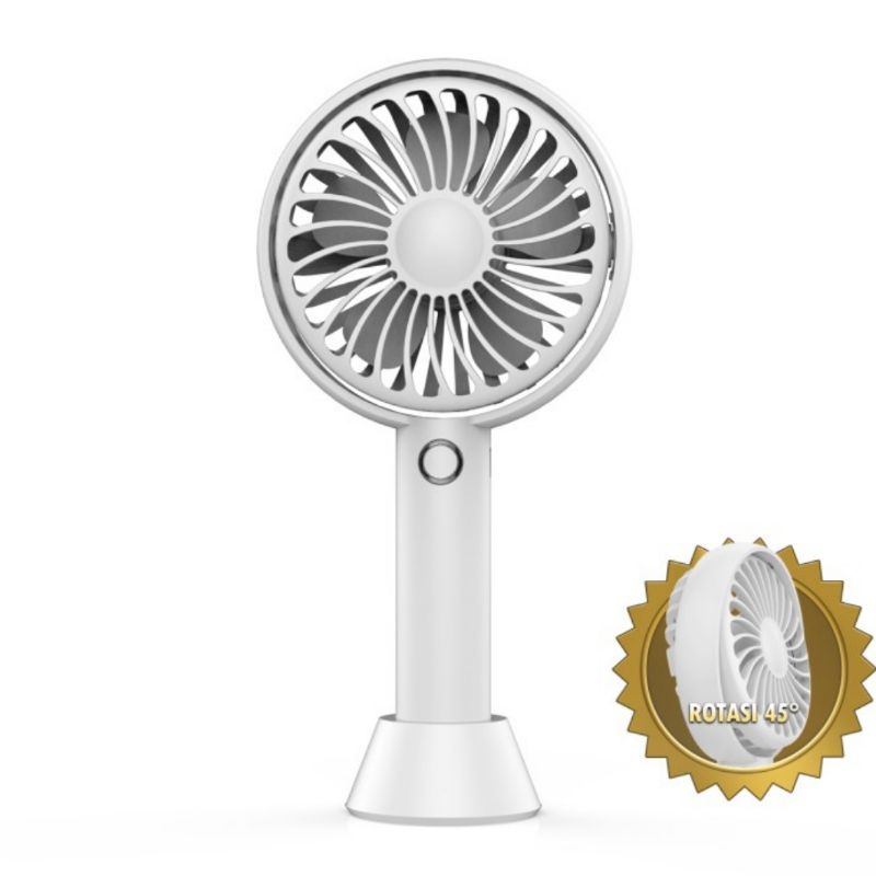 Jual Aoki Mini Fan Portable USB Charge / Kipas Angin Genggam AF-803Y ...