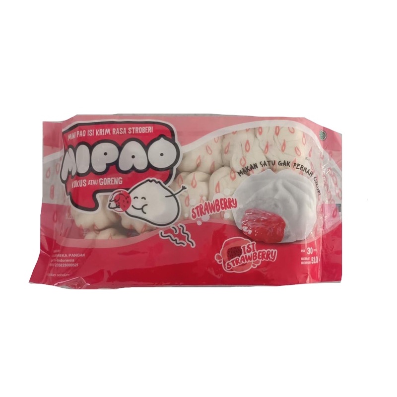 Jual Mipao Strawberry isi 30 | Shopee Indonesia