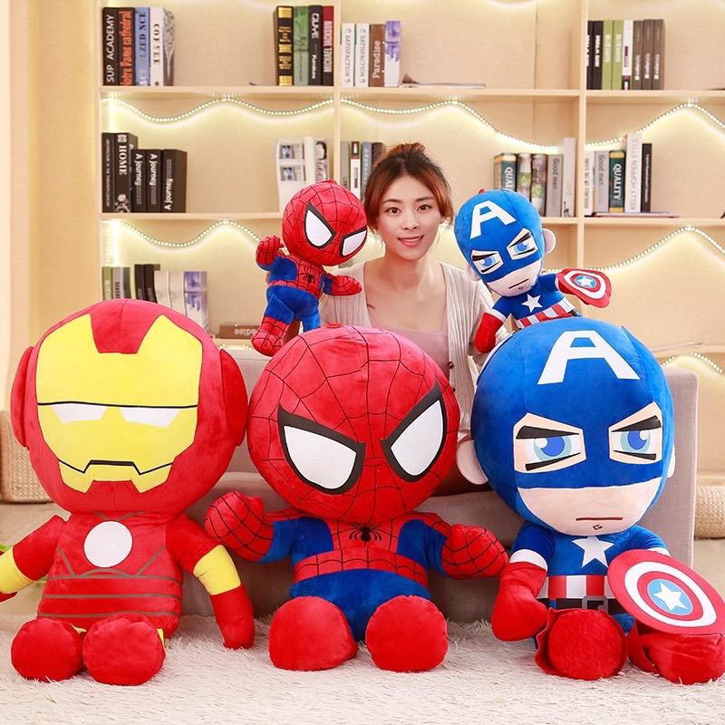 Jual Boneka The Avengers Boneka Spiderman Boneka Batman Boneka IronMan ...