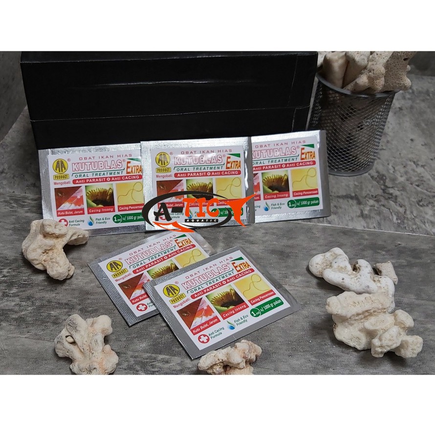 Jual OBAT IKAN HIAS KUTU BLAS EXTRA ANTI PARASIT DAN CACING - 1ML ...