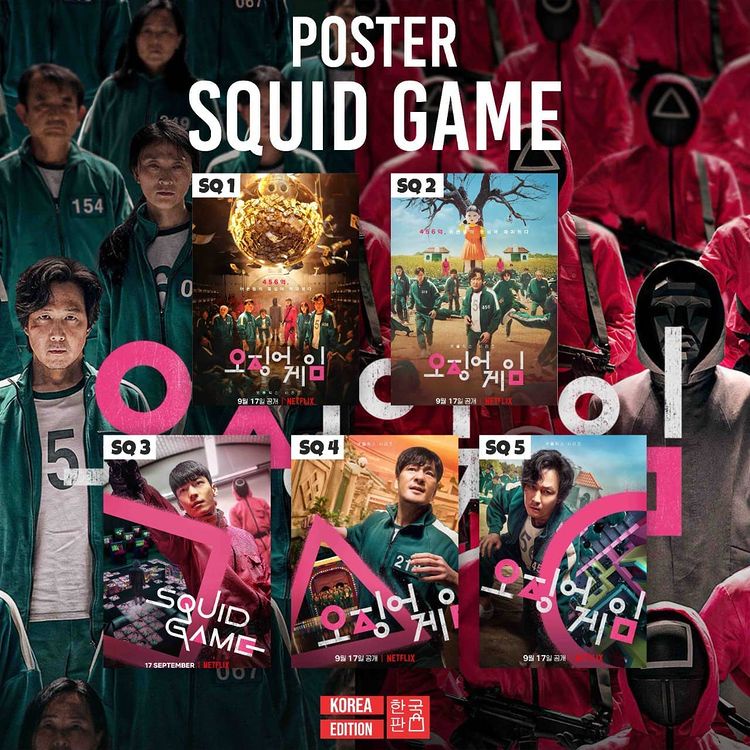 Jual Poster Squid Game Season 1 | Shopee Indonesia