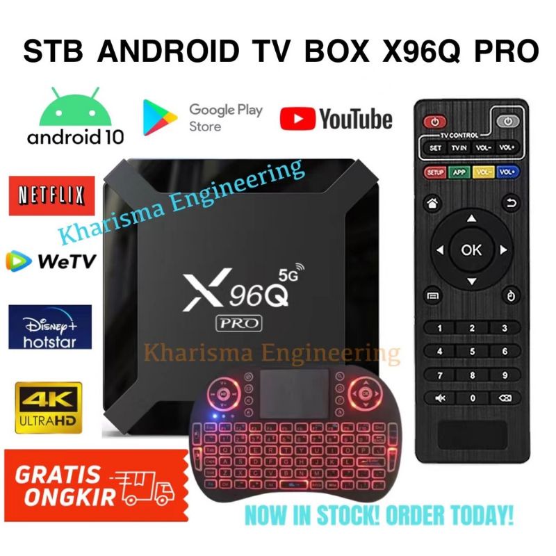 Jual Android tv box X96Q Smart Box Tv Set Top Box x 96Q | Shopee Indonesia