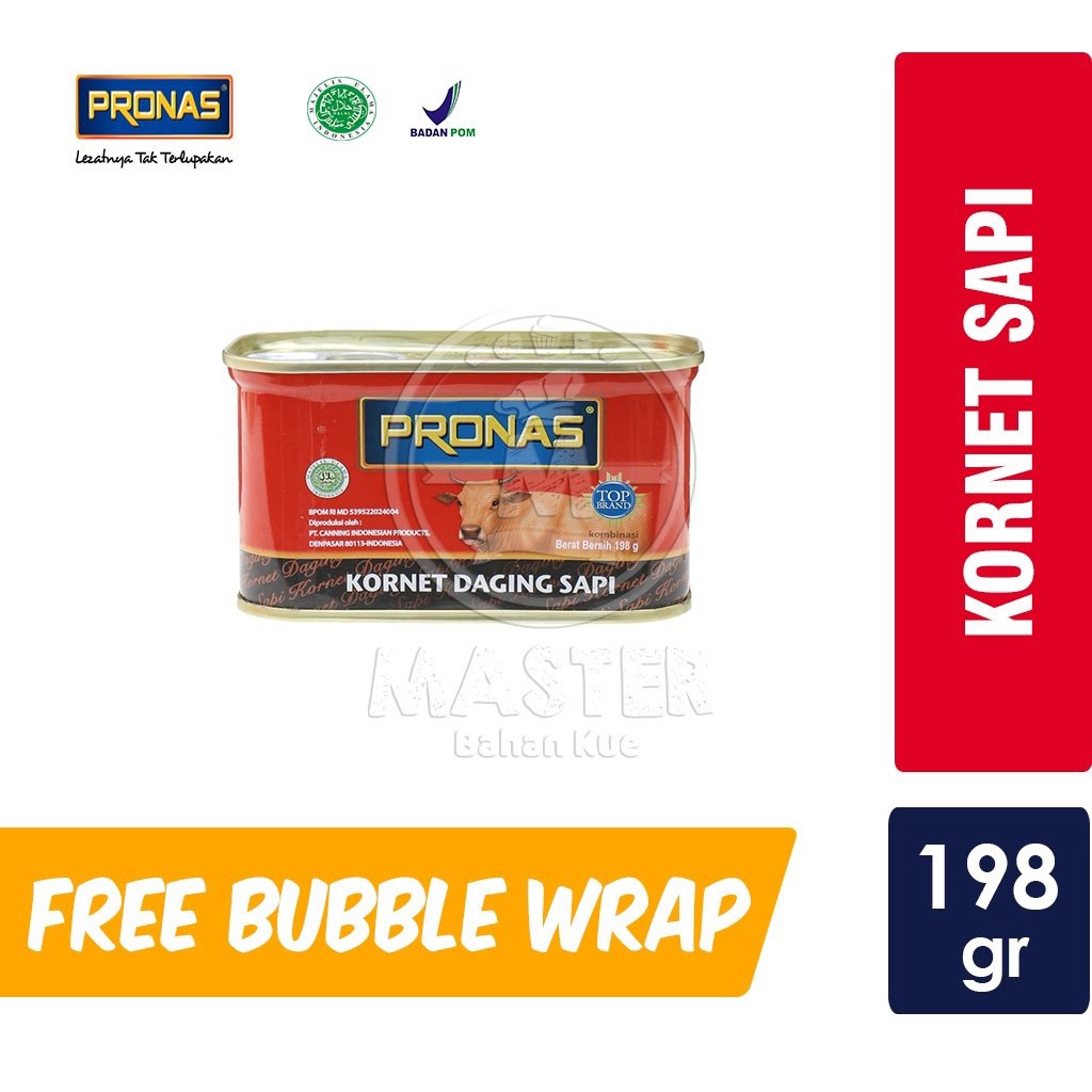 Jual Pronas Corned Beef / Kornet Sapi [Kaleng 198 gr] | Shopee Indonesia