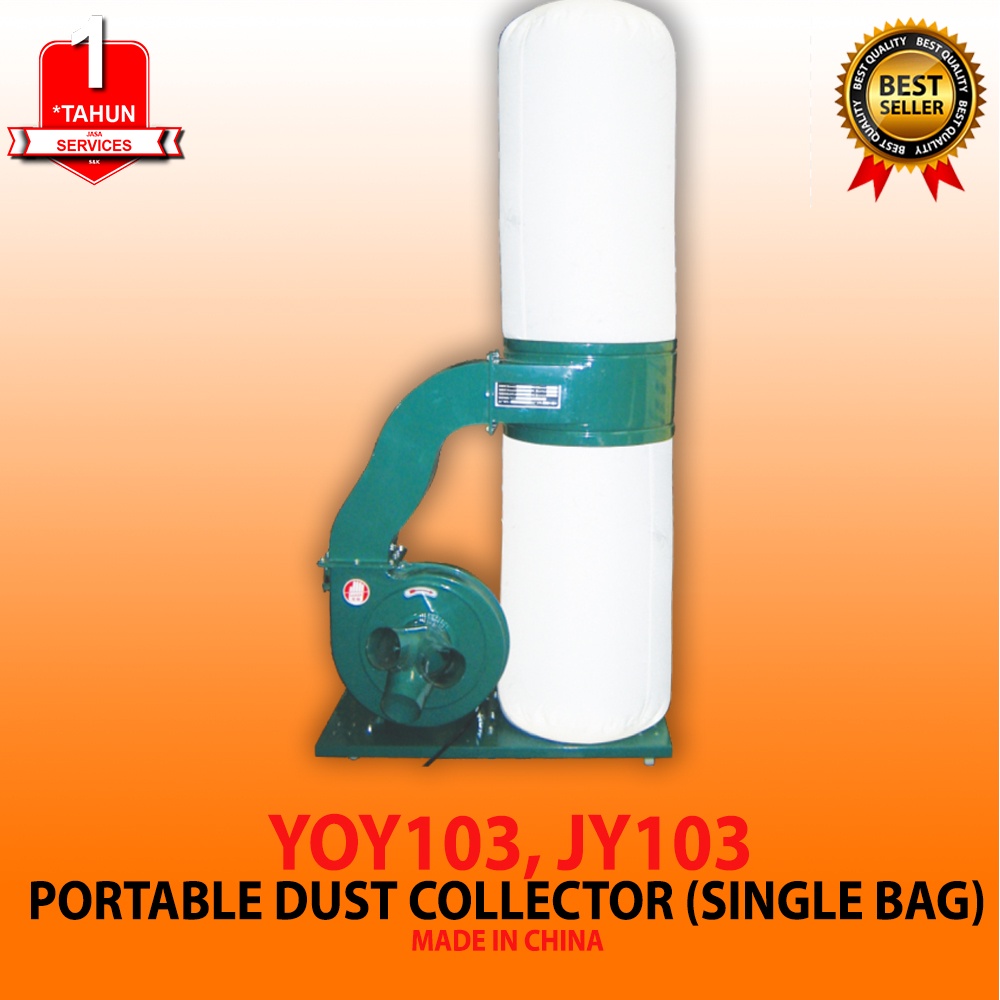 Jual Alat Penghisap Debu Single Bag Saw Dust Collector 3 Hp YOY103 ...