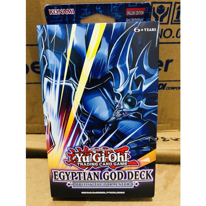 Jual structure deck yugioh original egyptian god deck obelisk the tormentor | Shopee Indonesia