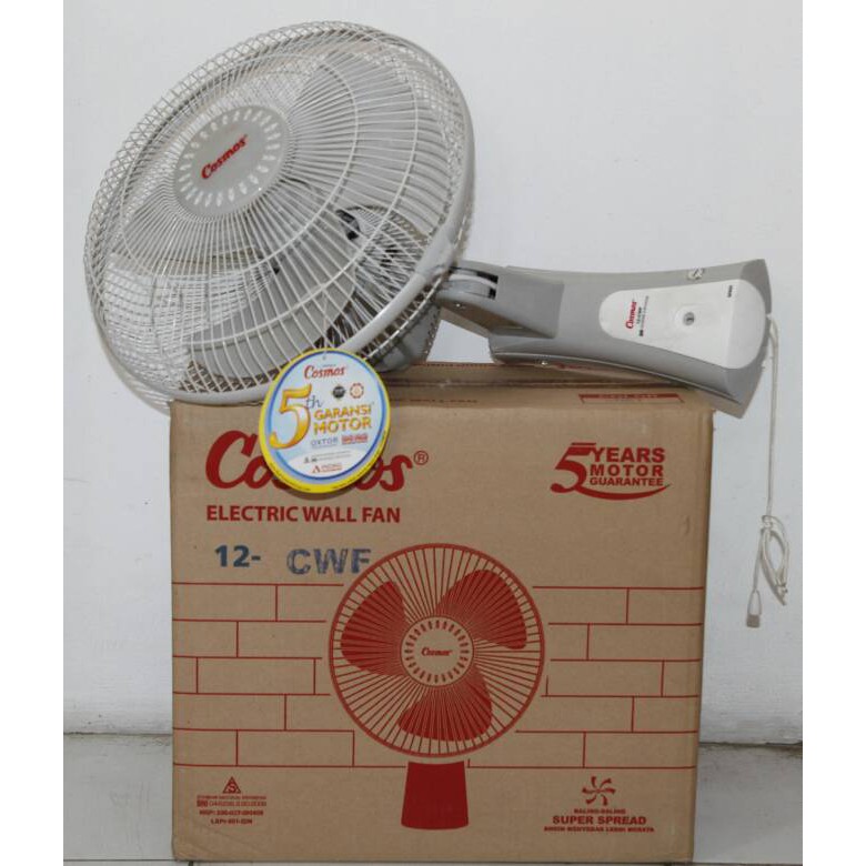 Jual COSMOS Kipas Angin Dinding Tembok 12inch CWF DWF Wall Fan wallfan ...