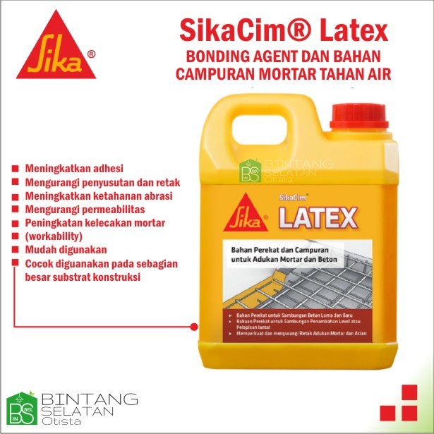 Jual Sika SikaCim Latex 900ml | Shopee Indonesia